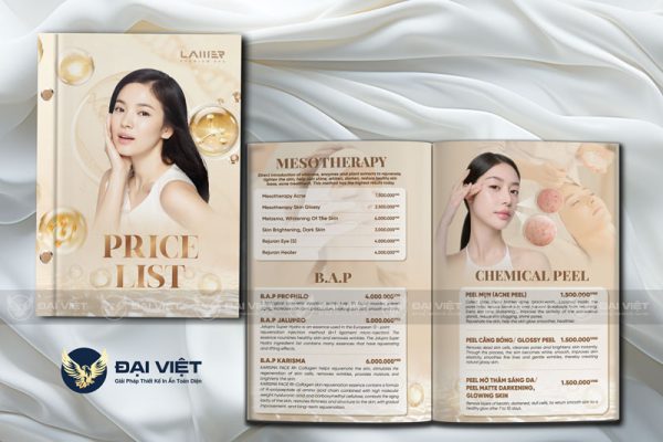 In Menu Spa Đẹp Thời Thượng Cùng Innhanhso1.vn - In Nhanh Số 1 - In ...